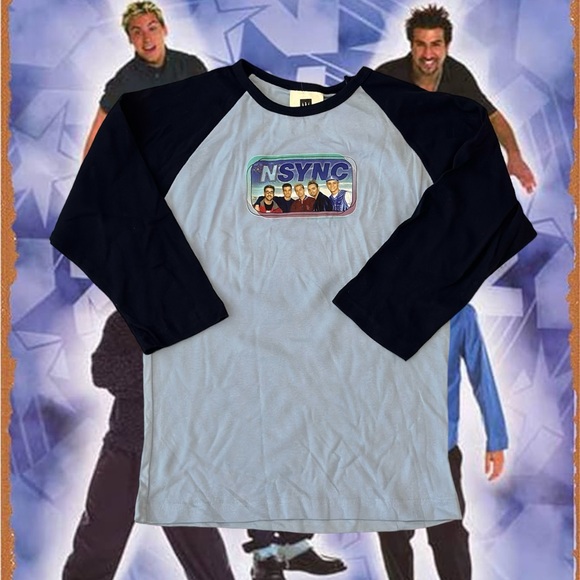 Vintage | Shirts & Tops | Vintage 9s Rare 999 Nsync Long Sleeve Shirt ...